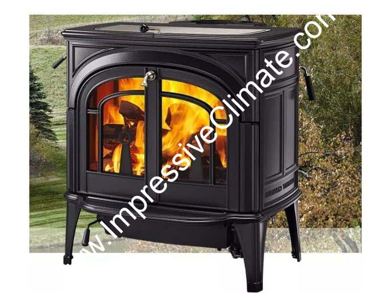 Vermont Castings Dauntless FlexBurn Wood Burning Stove - Impressive Climate Control